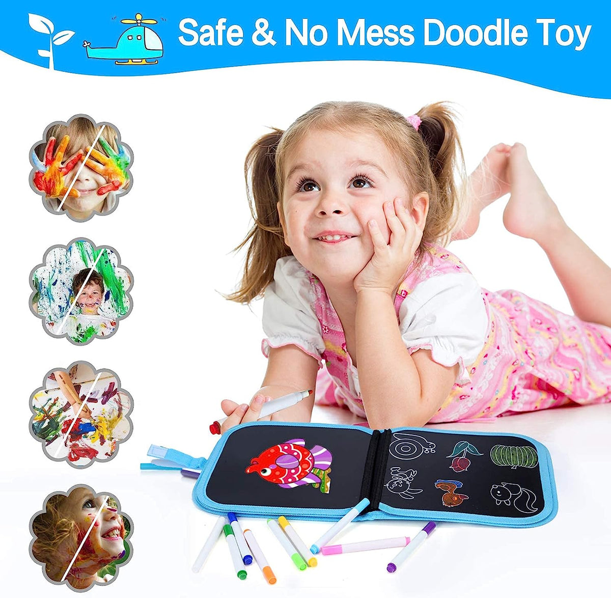 Erasable Doodle Book Set – Project Montessori