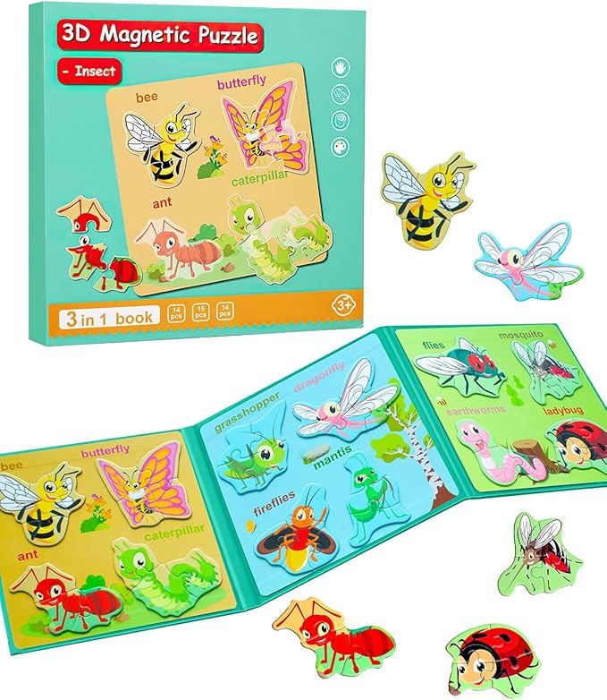 Montessori Magnetic Story Puzzle Books – Project Montessori